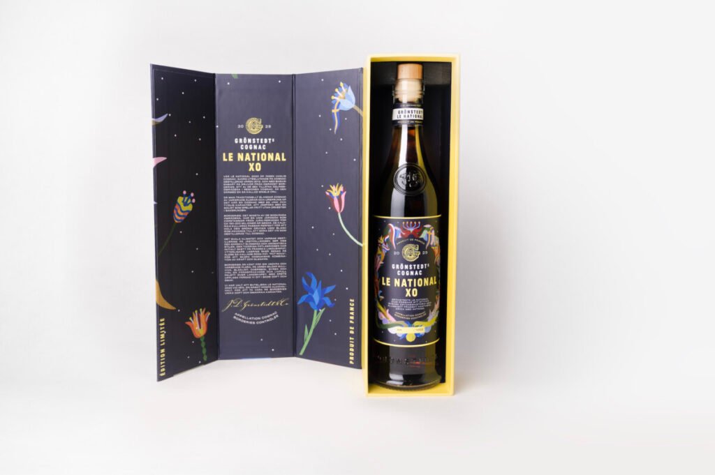 Numbered Bottles Of Grönstedts Le National 2023 Single Cru Cognac ...