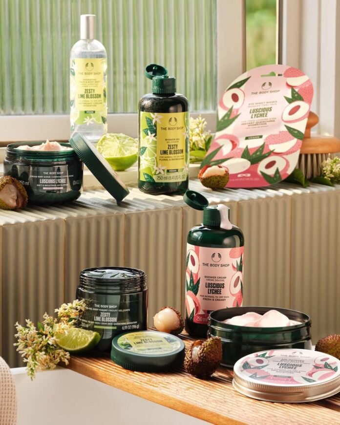 The Body Shop Zesty Lime Blossom & Luscious Lychee – Limited Summer ...